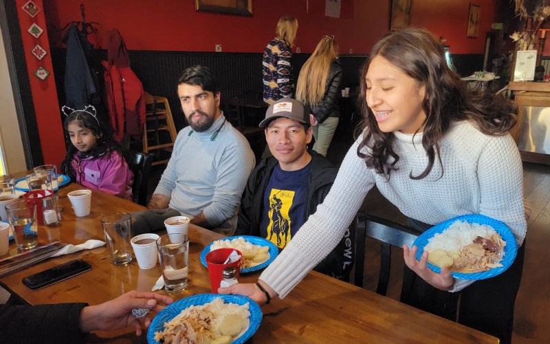 Peruvian Style Thanksgiving Welcomes New Arrivals