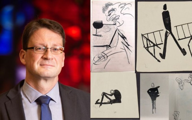 Franz Kafka’s Papers and Drawings to Go Under the Microscope