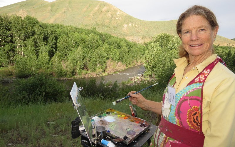 Paying Homage to the Landscapes of Her Youth