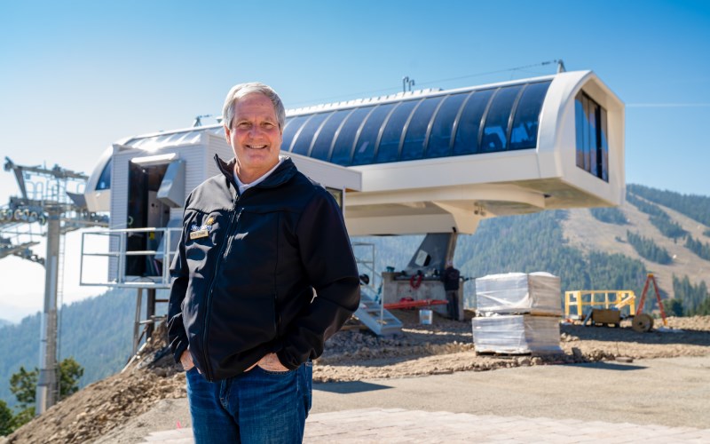 Peter Stearns Helped Build Miles of Fences, Snow Pipes and Chairlifts