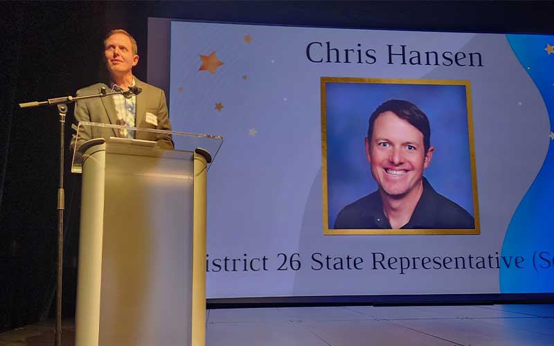 Candidates Introduce Themselves at Clint and Michelle Stennett Social