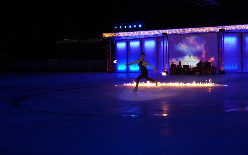 Sun Valley Christmas Eve Show on Ice Basks in Warmth