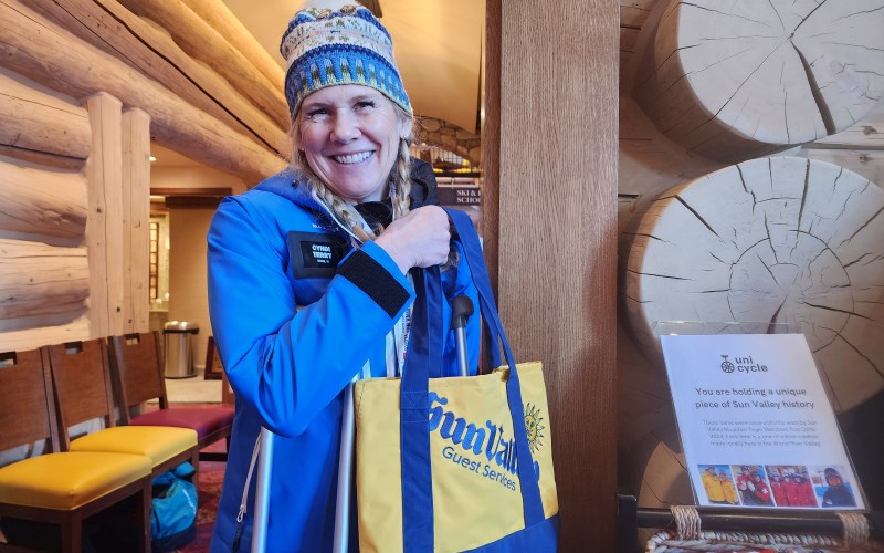 Sun Valley Uniforms Turned into Fanny Packs and Teddy Bears