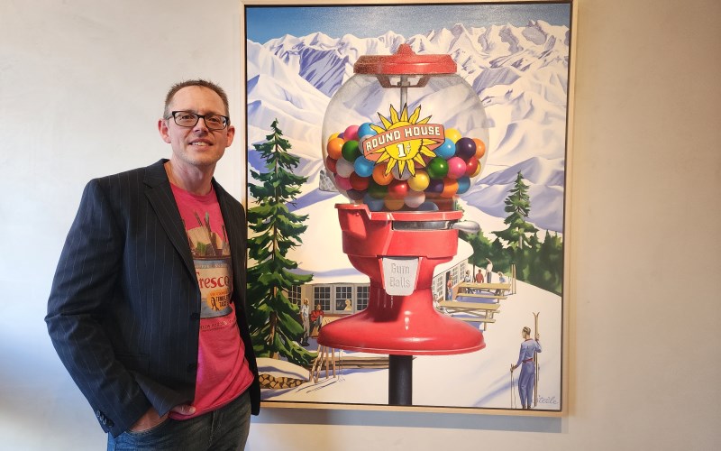 Ben Steele Mixes and Matches Sun Valley and Idaho Icons