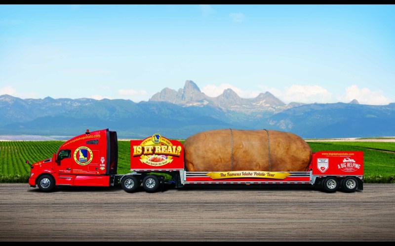 Spuddy Buddy and the Idaho Potato Truck Headed Our Way