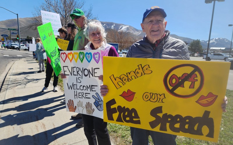 Marching Begins to Eclipse Hiking in Sun Valley