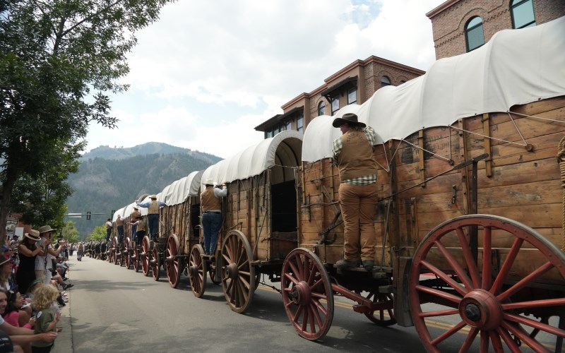 Wagon Days Parade Marks End to Summer in Sun Valley